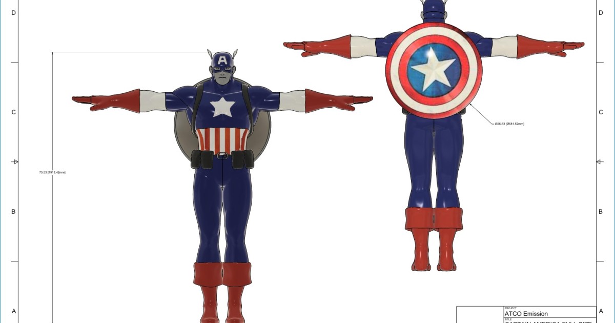 Captain America Farewell | Autodesk Community Gallery