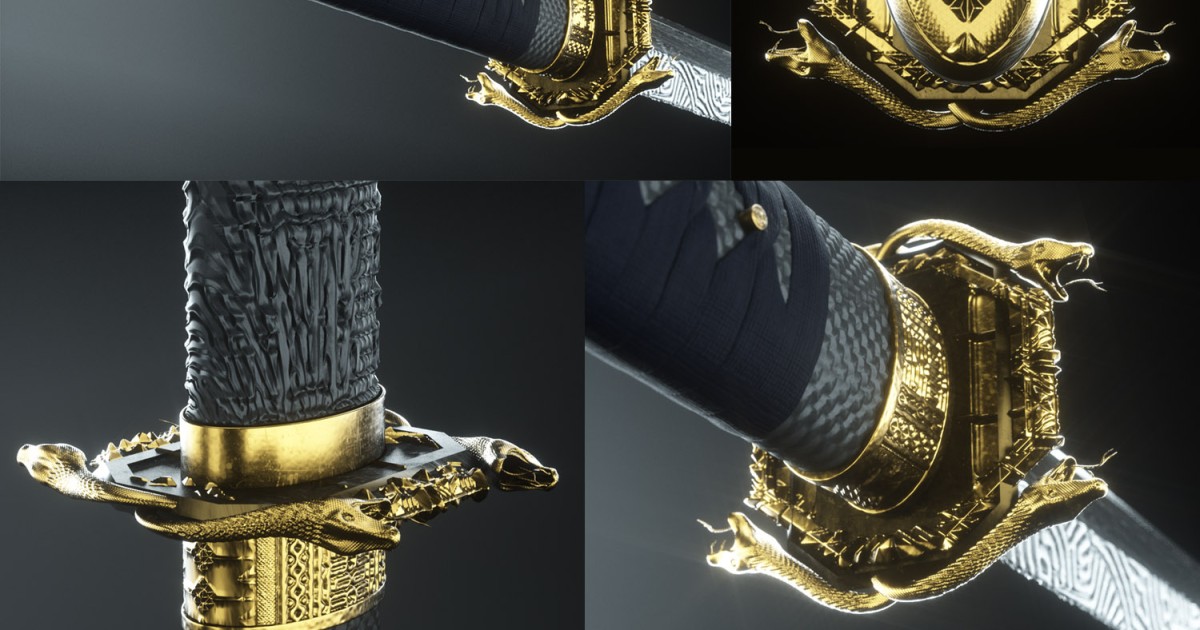 Ninjato Sword | Autodesk Community Gallery