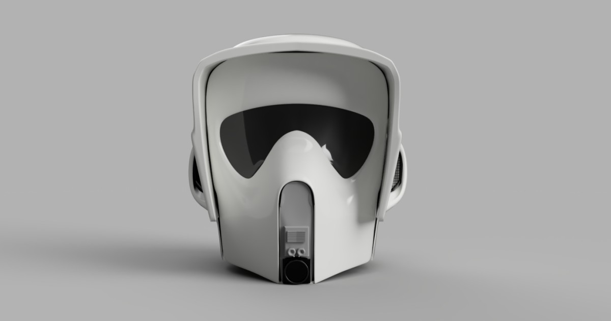 Biker Scout Helmet | Autodesk Community Gallery