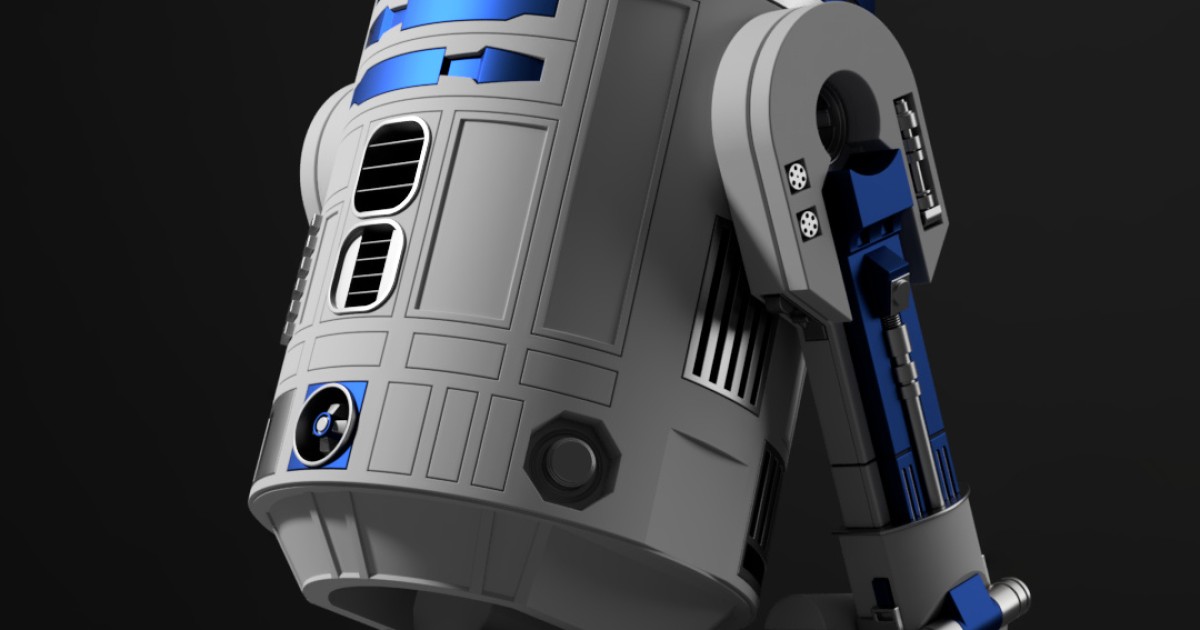 R2-D2 in Star Wars | Autodesk Community Gallery