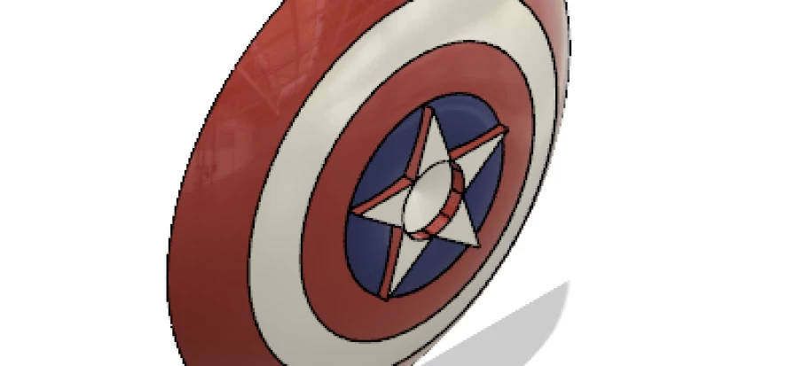 PROJECT CAPTAIN AMERICA SHIELD | Autodesk Community Gallery