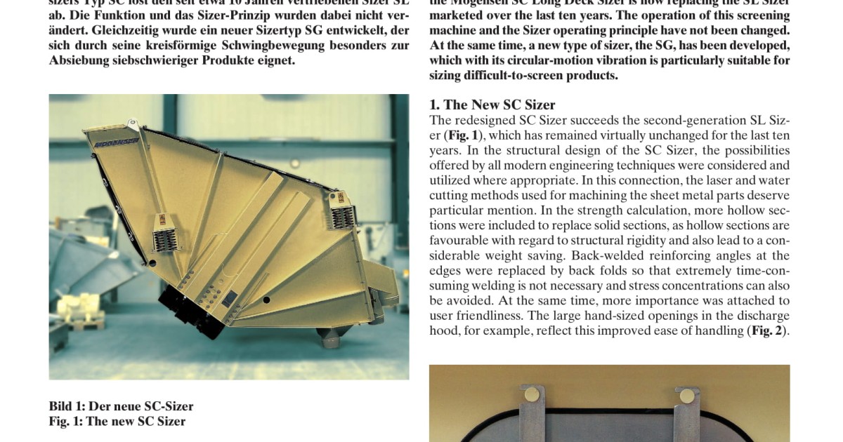 Mogensen type fine material screen | Autodesk Community Gallery