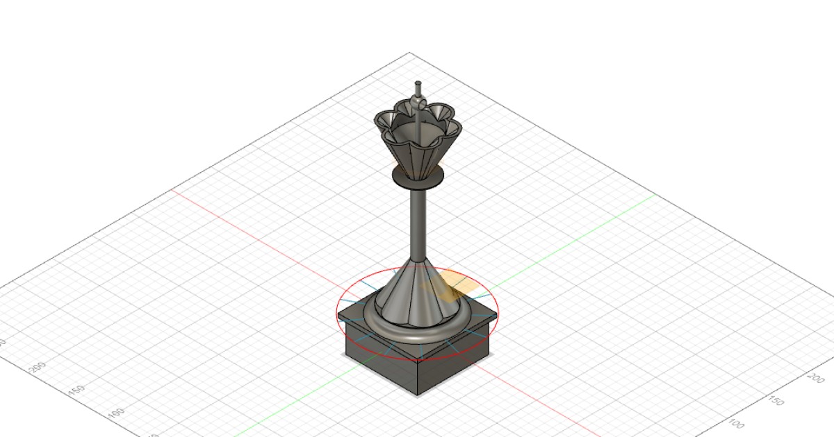CHESS PIECE QUEEN | Autodesk Community Gallery