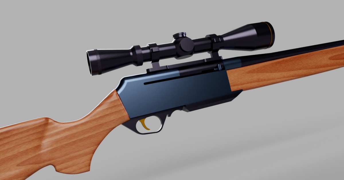 Browning Auto Rifle | Autodesk Community Gallery