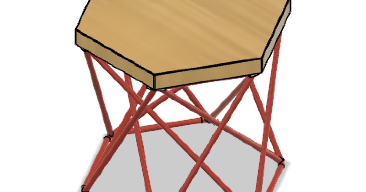 Modern Stool | Autodesk Community Gallery