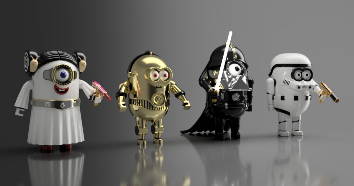 The Fab four mini Series | Autodesk Community Gallery