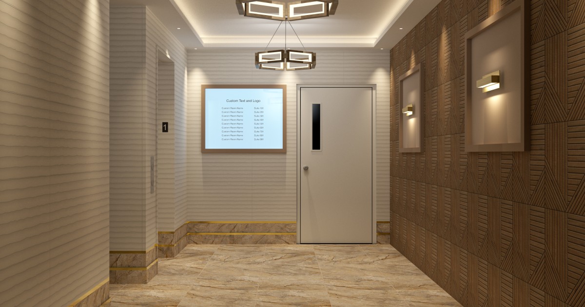 small lobby design in nyc | Autodesk Community Gallery