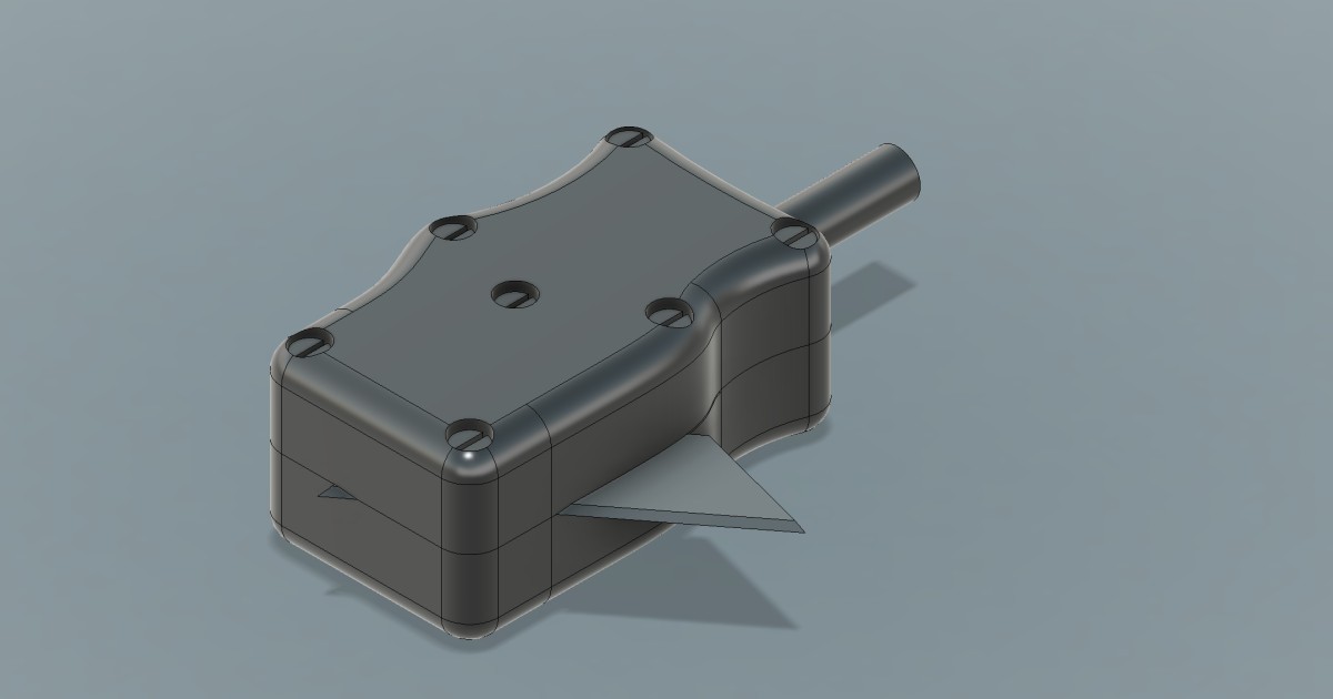 Drag Knife easy to print | Autodesk Community Gallery