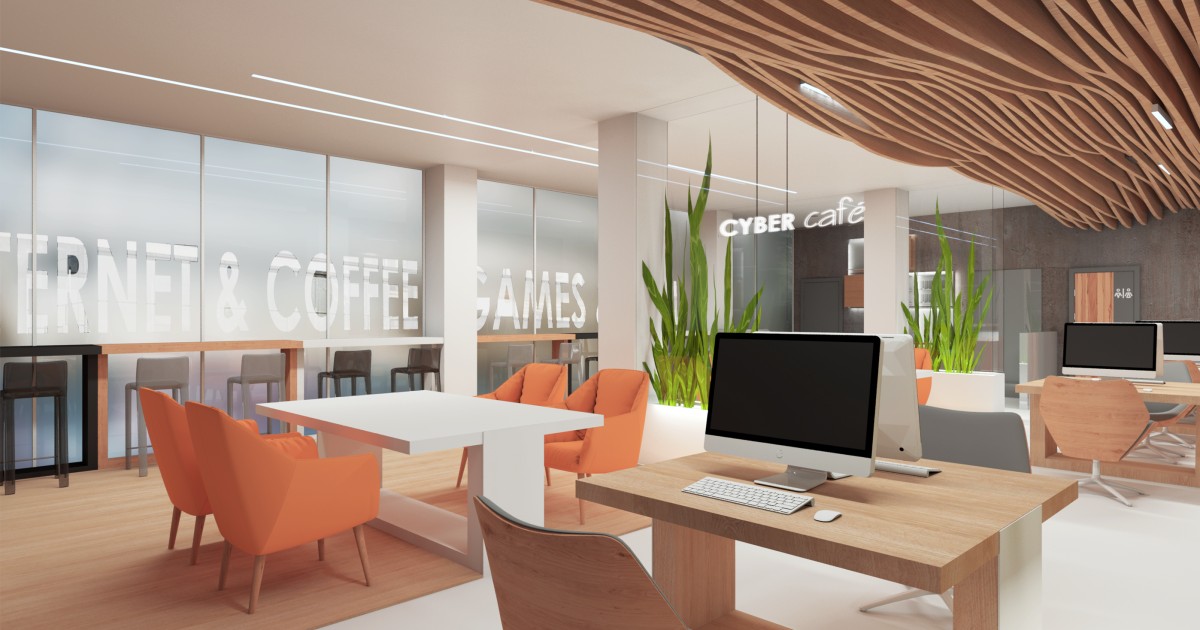 Cyber Cafe | Autodesk Community Gallery
