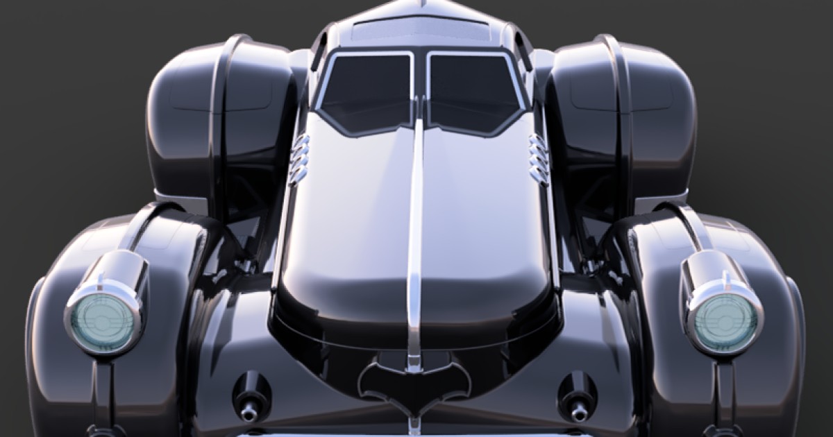 Batmobile V9 | Autodesk Community Gallery