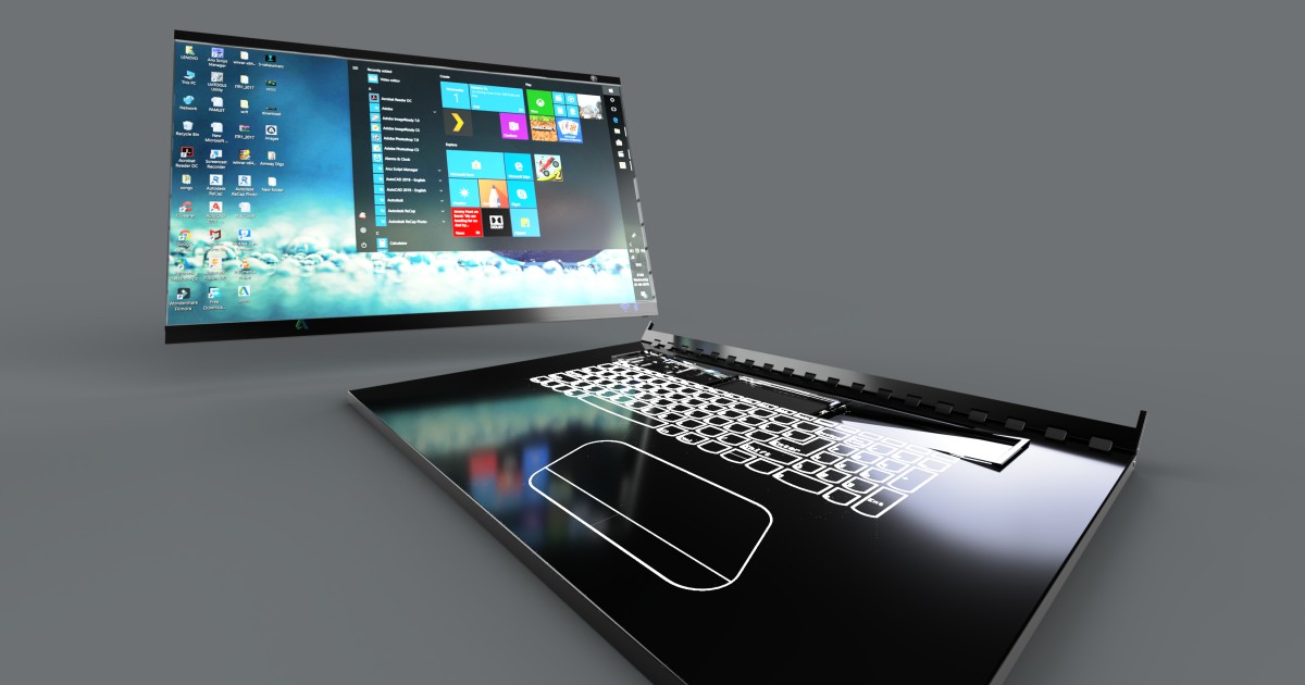 Smart Laptop with "Hologram Technology" | Autodesk Community Gallery