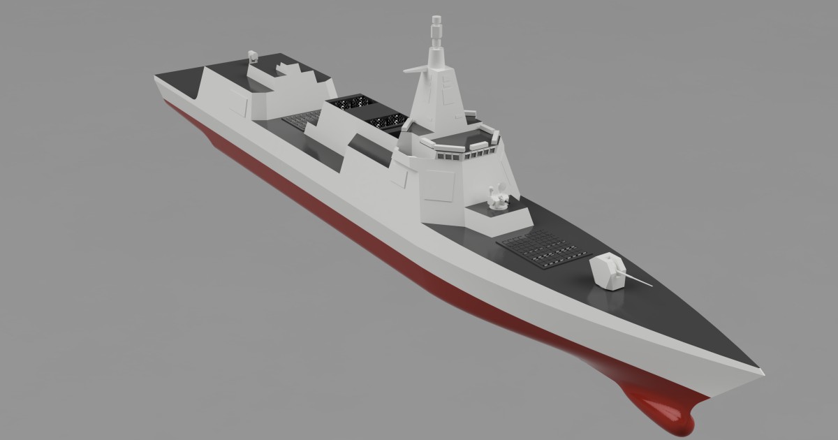 055 Class Destroyer | Autodesk Community Gallery