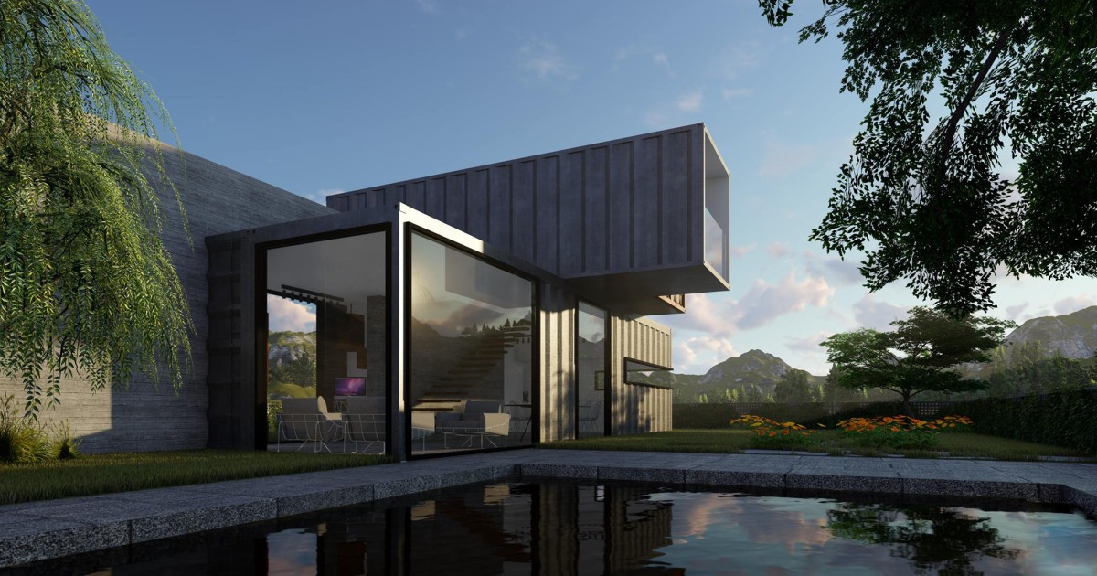 The Container House by STUDIO_DOT | Autodesk Community Gallery
