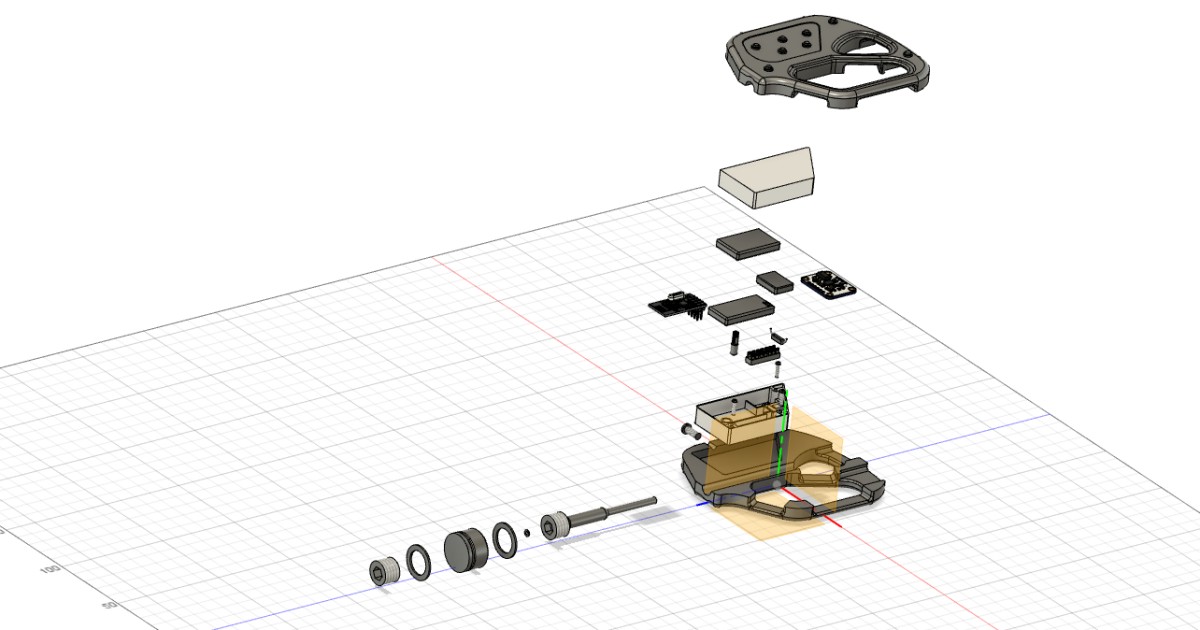 footdrop pedal exploded 2 | Autodesk Community Gallery