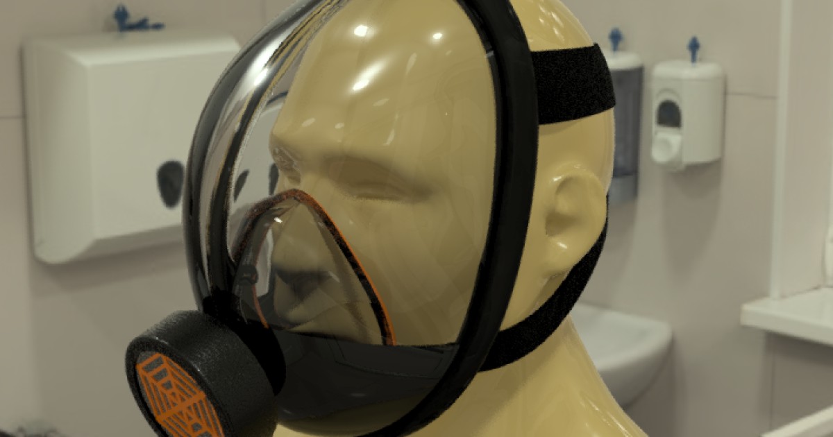 Mask Spacelab mx (personal protective equipment - EPP) | Autodesk Community Gallery
