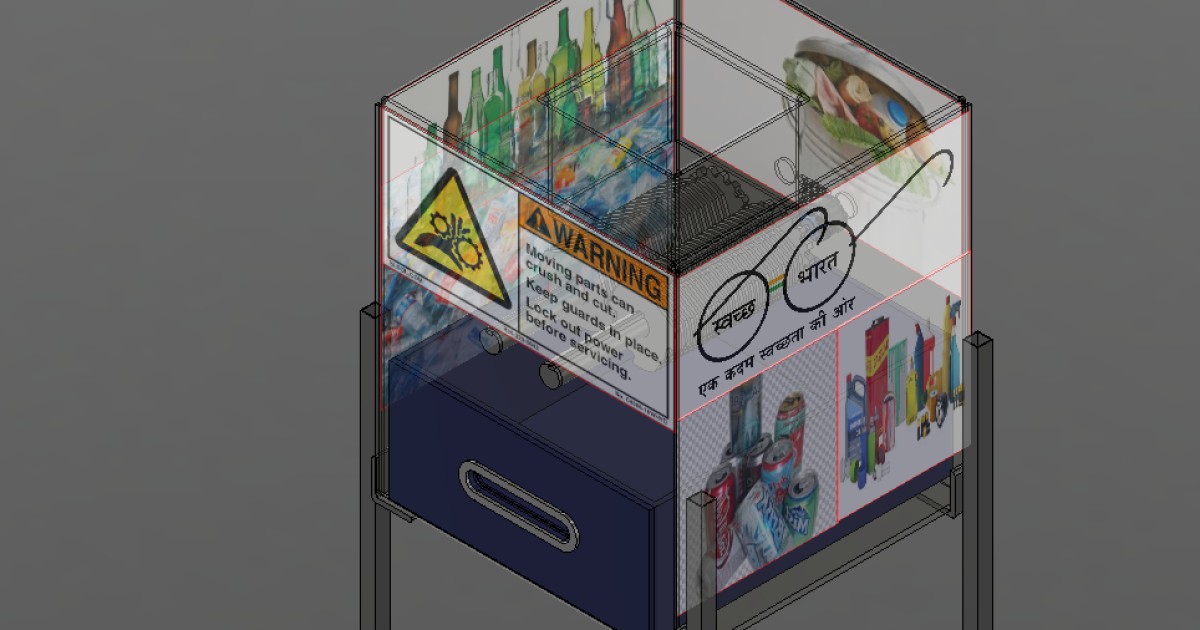 Compact Shredder machine | Autodesk Community Gallery