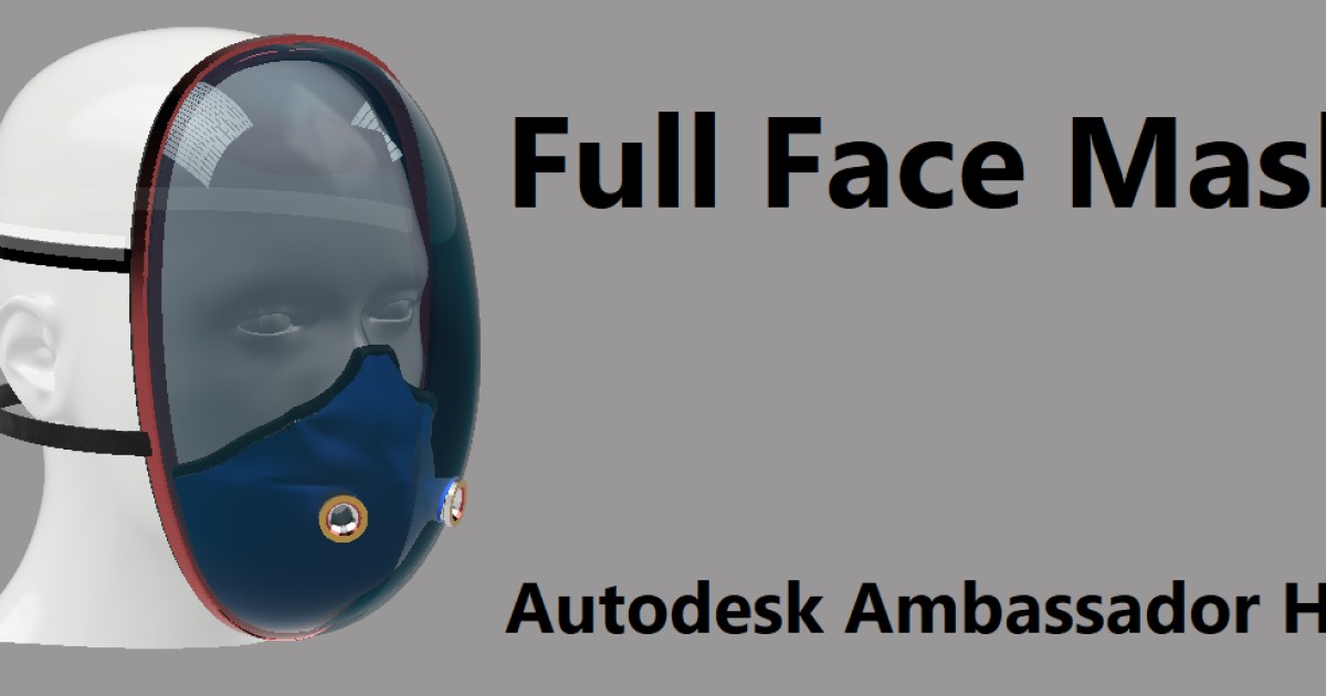 Full Face 3d Mask Autodesk Community Gallery