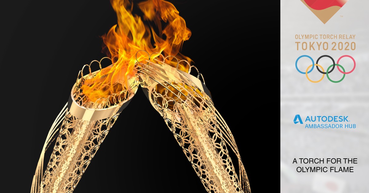 Olympic Torch - Autodesk Design Challenge | Autodesk Community Gallery
