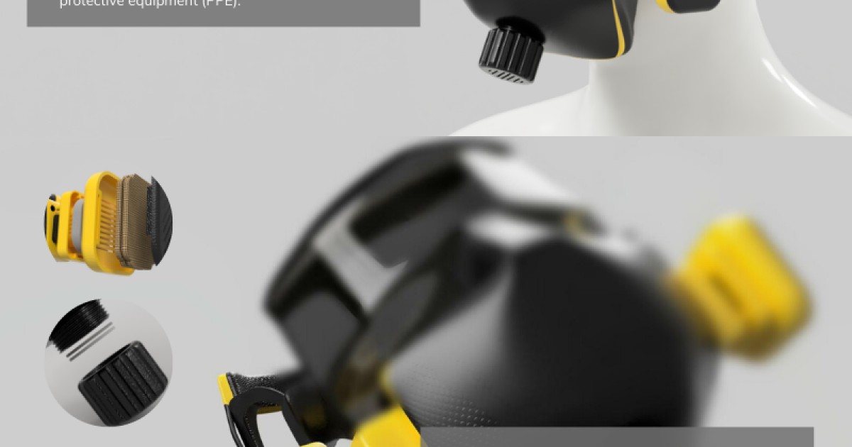 Full-face Mask - (PPE) Personal Protection Equipment - Design Concept ...