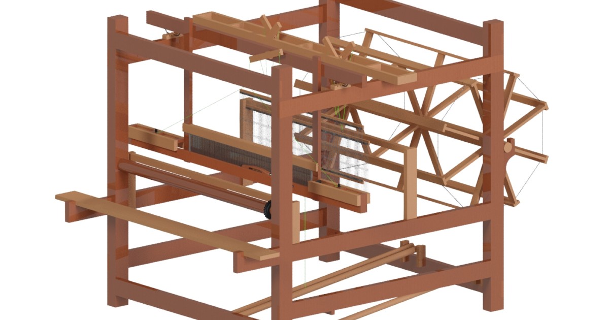 WOOD WEAVING LOOM | Autodesk Community Gallery