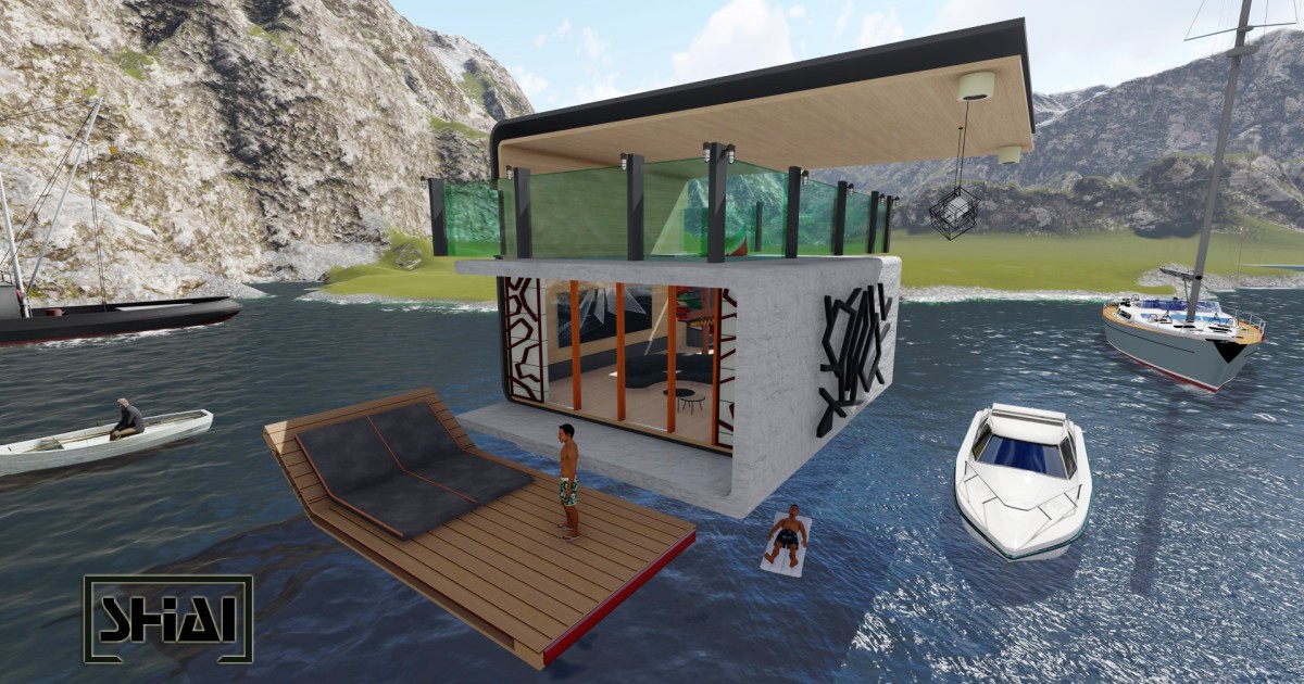 Floating Cottage Autodesk Community Gallery