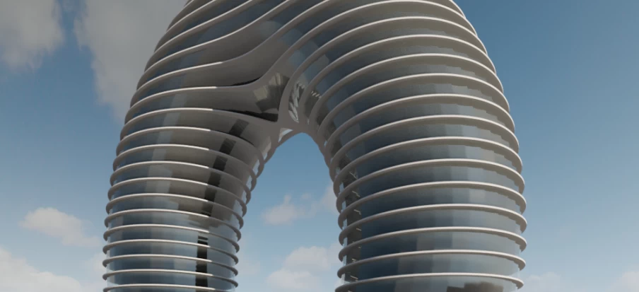 Dubai Doughnut Building | Autodesk Community Gallery