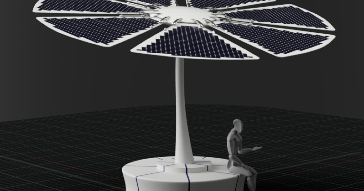 Photovoltaic flower | Autodesk Community Gallery