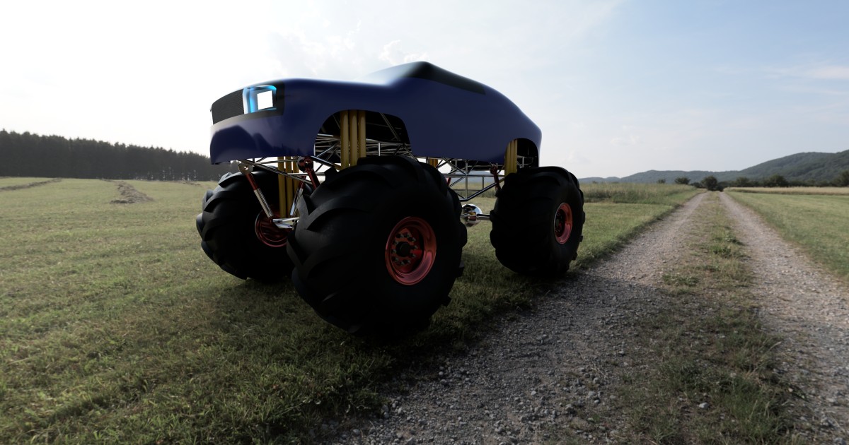 monster truck | Autodesk Community Gallery
