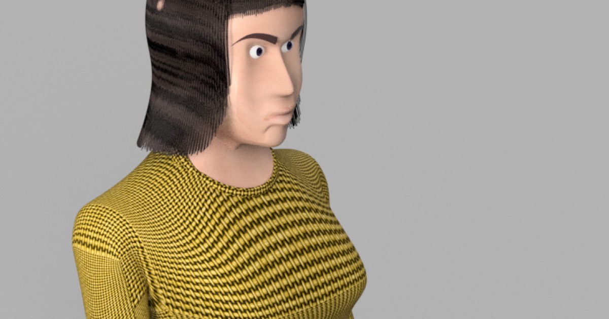 Fusion 360 Character Render - Ambassador Hub Design Challenge 4 ...