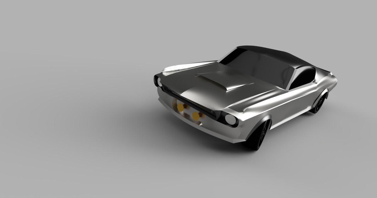 Mustang Eleanor. | Autodesk Community Gallery