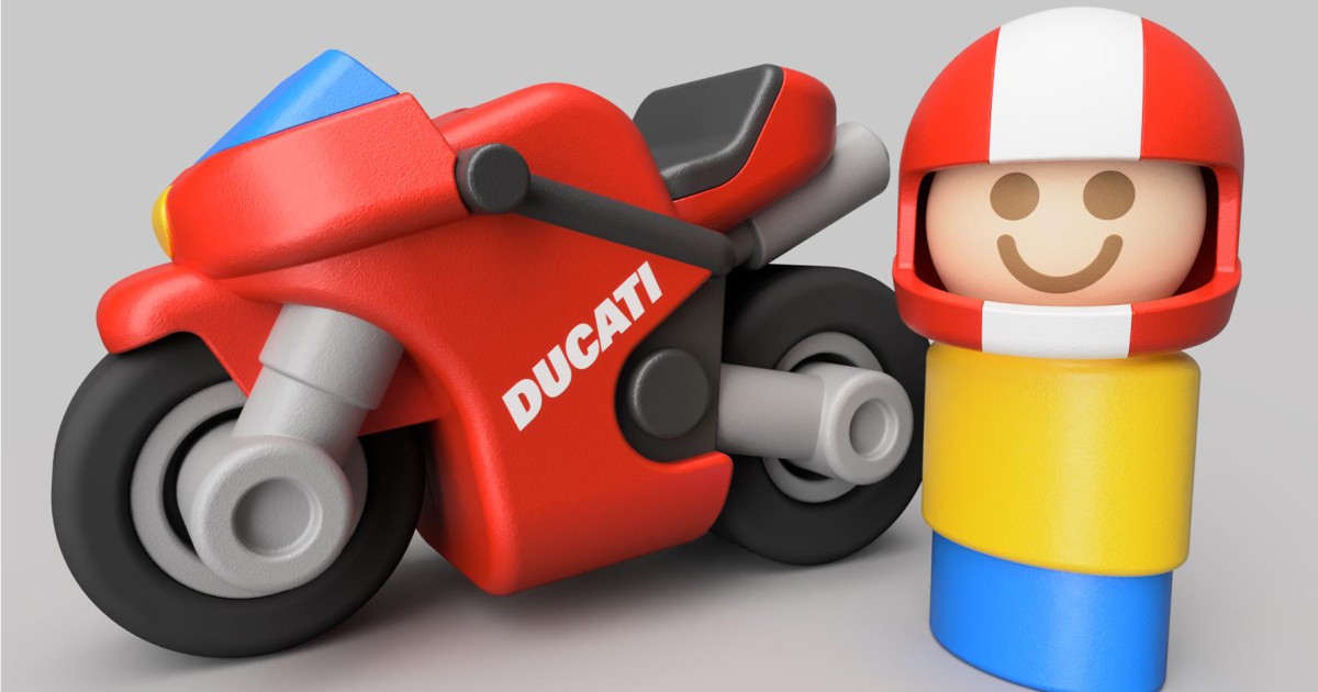 Toy Ducati Motorcycle | Autodesk Community Gallery