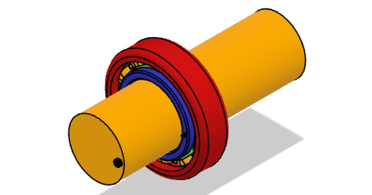 Deep Groove Ball Bearing Autodesk Community Gallery 