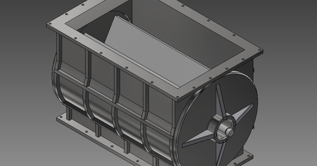 Rotary Air Lock valves | Autodesk Community Gallery
