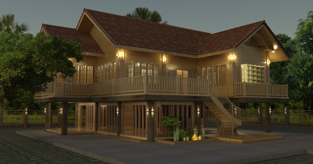 WOODEN HOUSE | Autodesk Community Gallery