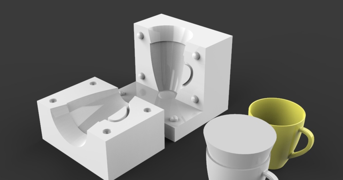 Ceramic Cup Mold | Autodesk Community Gallery