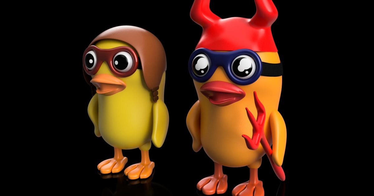 DUCK CUAC_ CHARACTER | Autodesk Community Gallery