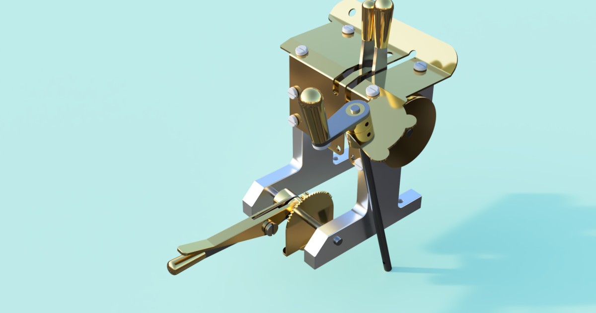 1996 Model Tractor Control Panel | Autodesk Community Gallery