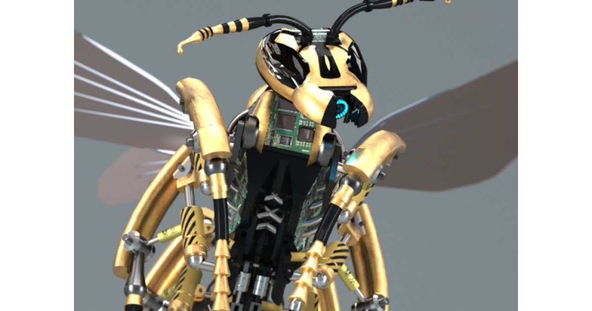 Robotic Wasp | Autodesk Community Gallery