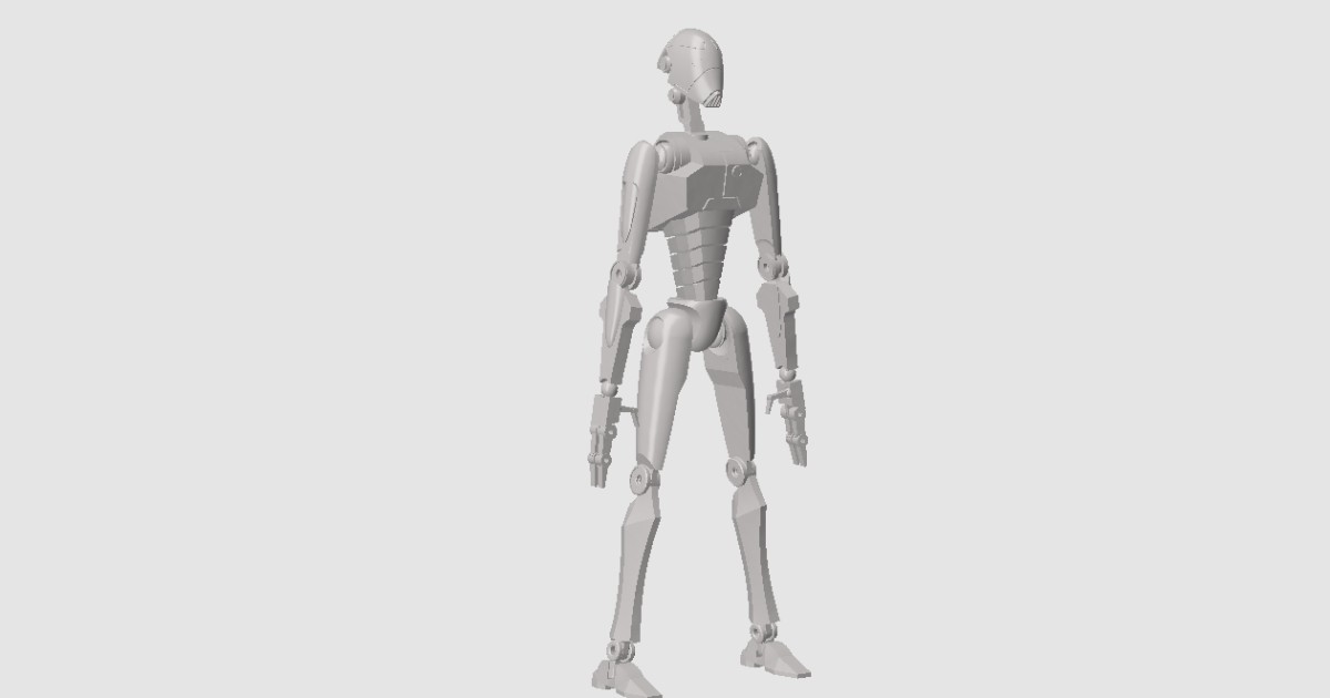 BX Commando Droid | Autodesk Community Gallery