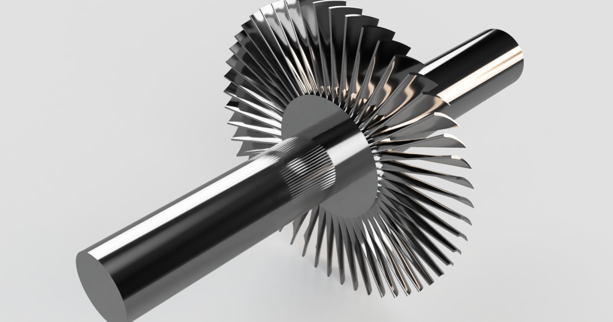 Steam Turbine Blade Design | Autodesk Community Gallery