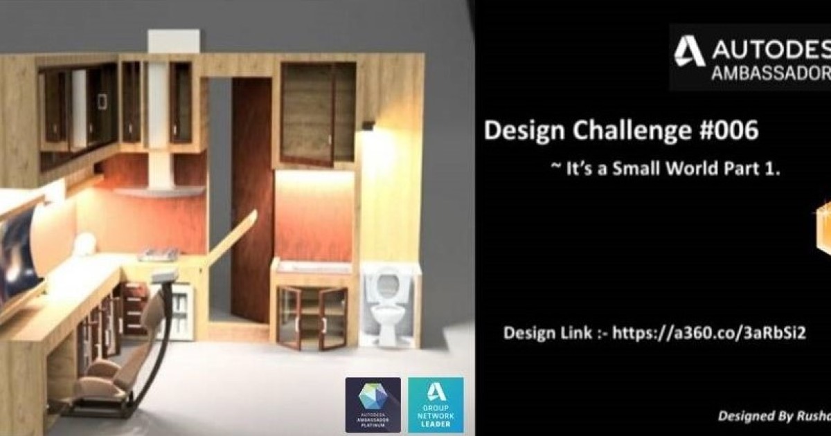 Design Challenge # 6 | Autodesk Community Gallery
