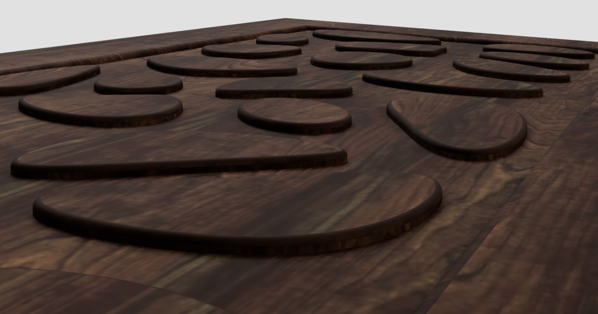 Wooden Door Design for CNC Machining | Autodesk Community Gallery