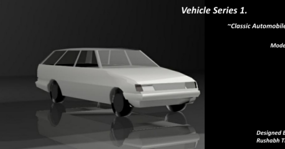 Vehicle Series... Model 9 | Autodesk Community Gallery