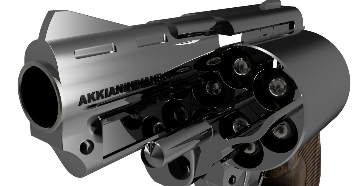 .357 MAGNUM REVOLVER | Autodesk Community Gallery