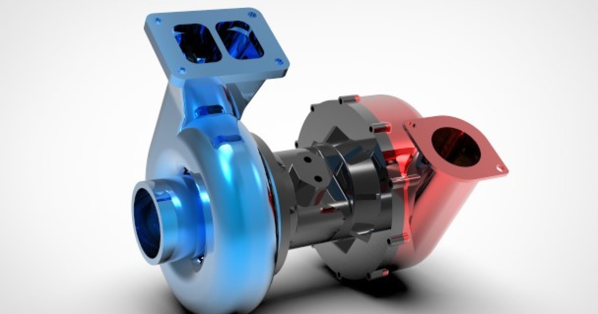 Turbocharger | Autodesk Community Gallery