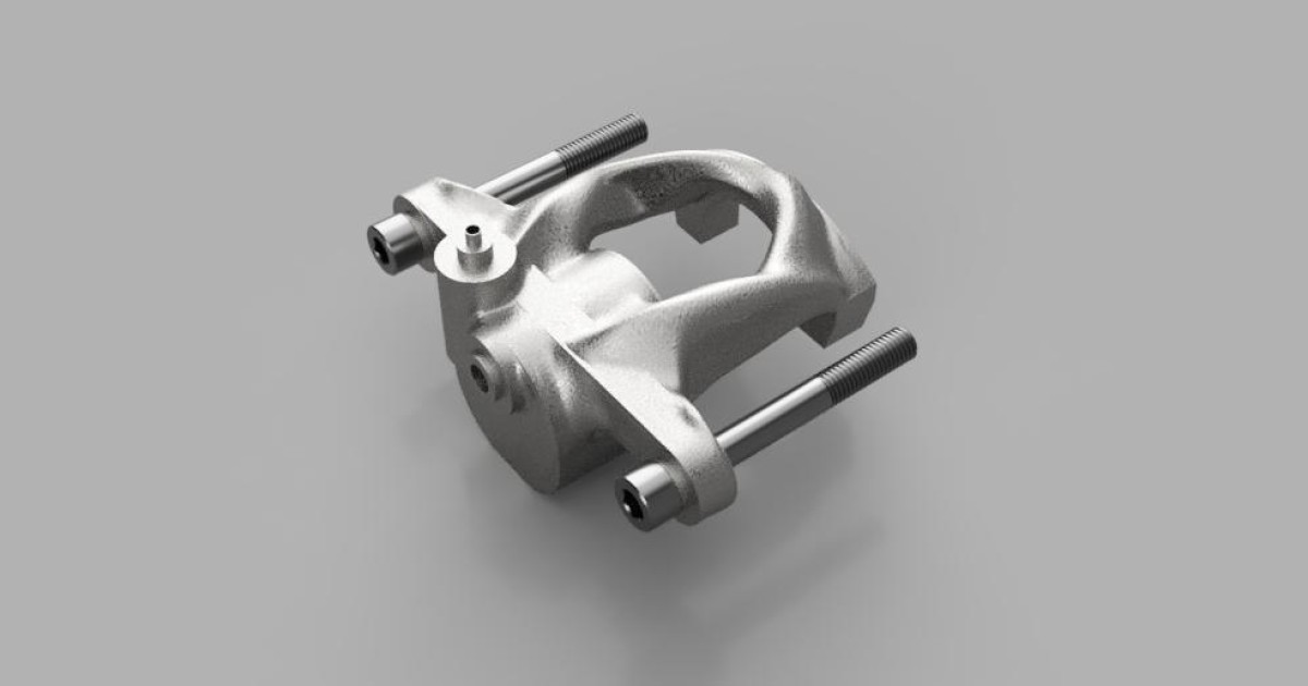 GENERATIVE DESIGN ON BRAKE CALIPER | Autodesk Community Gallery