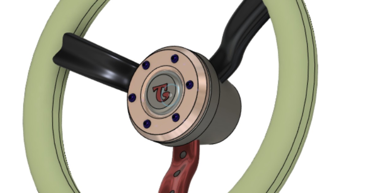 Steering wheel _design model | Autodesk Community Gallery