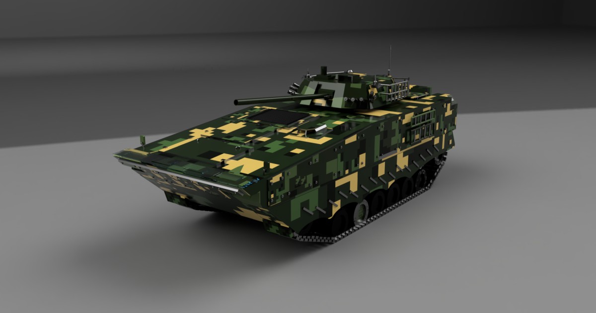 04A步兵战车 04A Fighting Vehicles APC | Autodesk Community Gallery