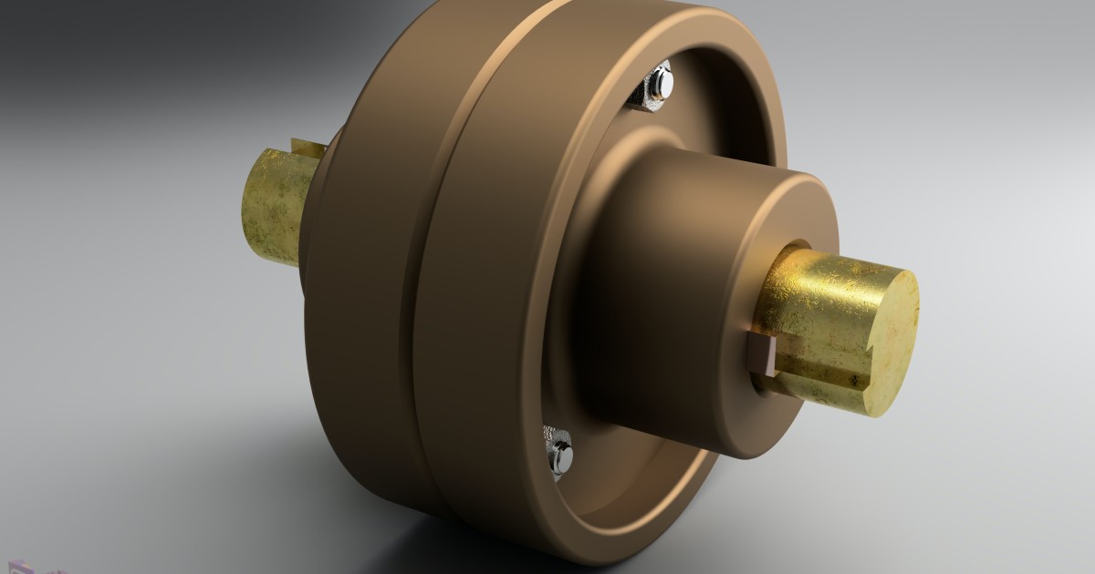 Protected Type Flange Coupling | Autodesk Community Gallery