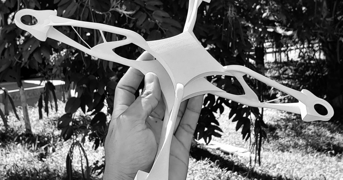 Drone Chassis Generative Design Fusion 360 Autodesk Community Gallery